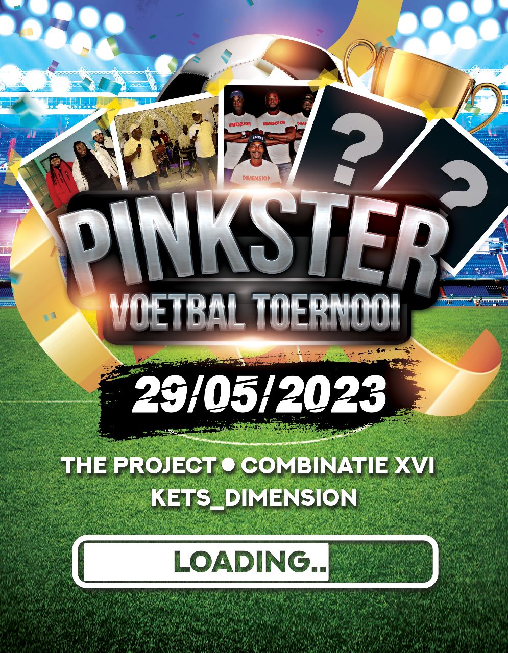 Pinkster Voetbal Toernooi - Stichting Bigi Prisiri